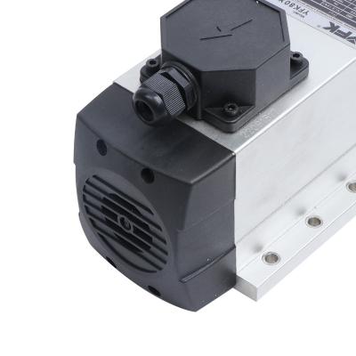 China Frequência da loja de vestuário 400Hz 2.2KW Motor de fuso quadrado para torno de madeira e roteador CNC à venda