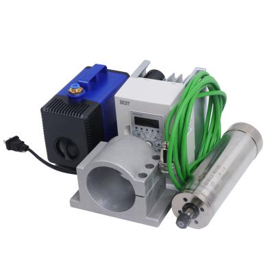 中国 62mm 高精度水冷式スピンドルモーターキット CNC 木工用 24000rpm 62*202mm 販売のため