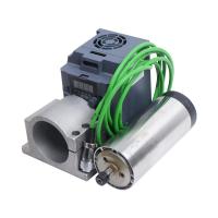 China 1.5KW Round Air Cooled Spindle Motor Spindle Kit Excellent Performance for Current 8A for sale