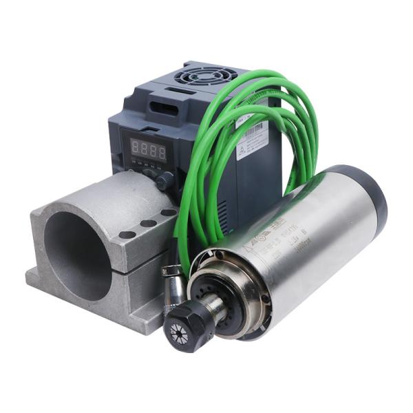 Quality 80mm Spindle Clamp Holder ER20 Collet for CNC Router 2.2KW Air Cooling Spindle Motor Kit for sale