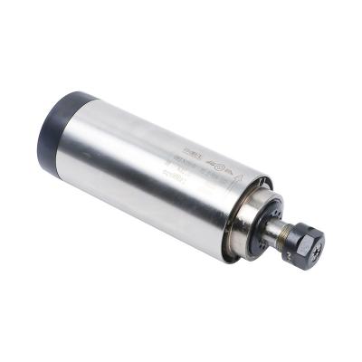 China Garment Shops 2.2KW ER20 220v Round Air Cooled Spindle Motor Kit With Inverter 80mm Bracket for sale