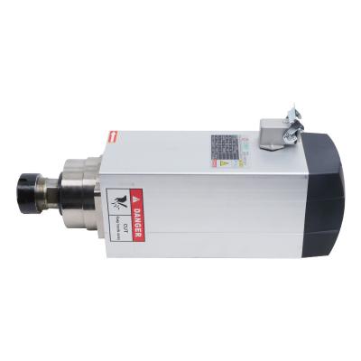 China 18000 Rpm 6KW Air Cooled Square Spindle CNC Router Machine Kit for 120*103mm Workpiece for sale