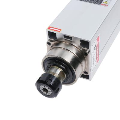China YFK120*103-6 6KW ER32 Square Spindle Motor Air Cooling Machine Inverter with 6KW Power for sale