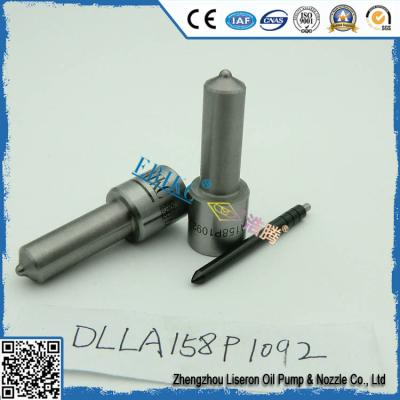 China Isuzu ERIKC DLLA 158 P 1092 Denso jet spray nozzles DLLA 158P 1092 oil common rail nozzle DLLA 158 P1092 for 095000-6360 for sale