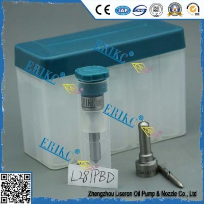 China injector spare parts nozzle L281PBD De.1phi nozzle spray nozzles L281 PBD for sale