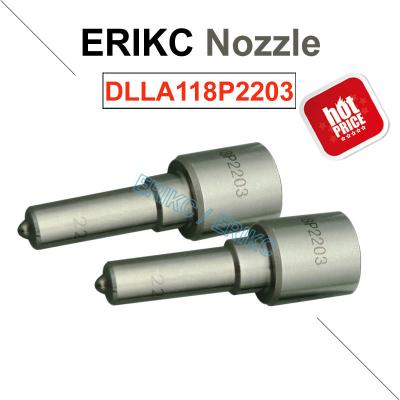 China Komatsu Cummin DLLA 118P 2203 For BOS diesel part injection nozzle DLLA 118 P 2203 , injector pump parts nozzle 0433172203 for sale