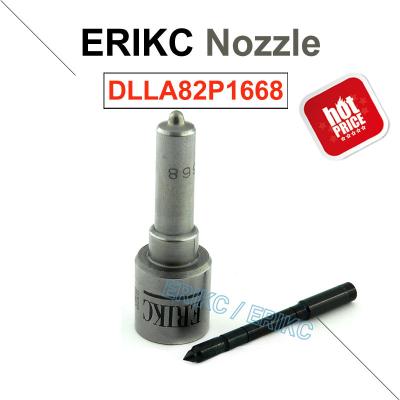 China ERIKC DLLA82P 1668 engine injector nozzles DLLA 82P1668 , DLLA82 P 1668 diesel Kobelco JMC  0 445 110 305 / 521 nozzle for sale