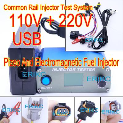 China ERIKC test machine diesel common rail injector oil pressure testing equipment CR For BOS injector measuring tools for sale