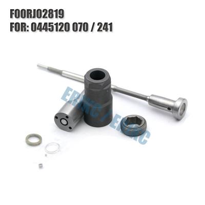 China ERIKC injector NOZZLE repair kit FOORJ02819 auto engine parts  F OOR J02 819 valve for 0445120241 for sale