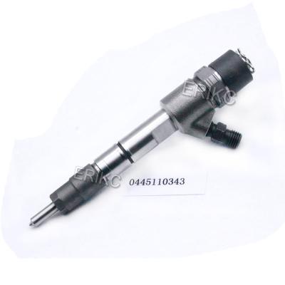 China ERIKC injection 0445110343 common rail jet injector 0445 110 343 JENS diesel injector 0 445 110 343 for sale