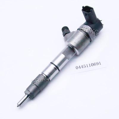 China ERIKC 0445110691 auto fuel pump injector 0 445 110 691 original For BOS common rail injection 0445 110 691 for sale