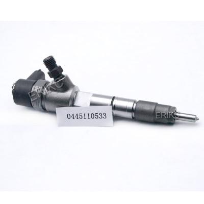 China ERIKC 0445110533 For BOS diesel injection 0 445 110 533 auto parts common rail injector 0445 110 533 for sale