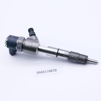 China ERIKC 0 445 110 670 For BOS common rail Injector 0445110670 auto truck diesel nozzle injection 0445 110 670 for sale