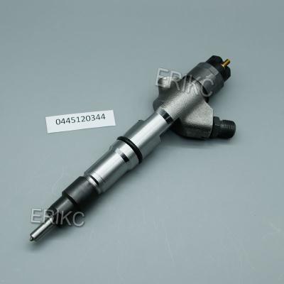 China ERIKC 0445120344 fuel spray nozzle injector A60001112100A38 oil auto engine injector 0 445 120 344 for WEICHAI for sale
