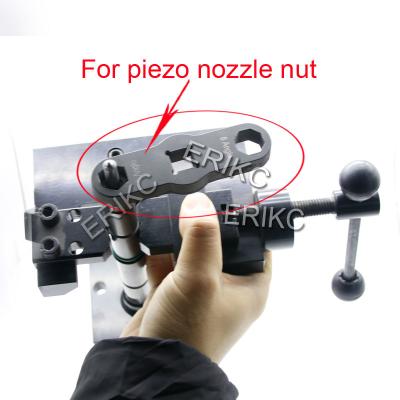 China ERIKC diesel fuel injector 8 and 6 angle disassemble removal steel nozzle cap nut tool for piezo for sale