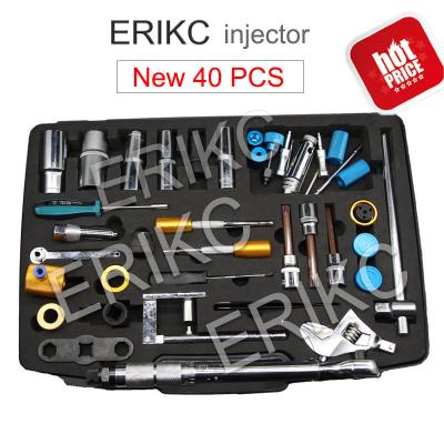 China ERIKC E1024001 injector Dismounting repair tools 40PCS For BOS denso For Delp Universal injector nozzle Disassembly tool for sale