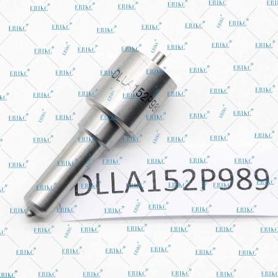 China ERIKC diesel injector nozzles DLLA 152 P 989 common rail injector parts Nozzle DLLA 152 P989 for sale