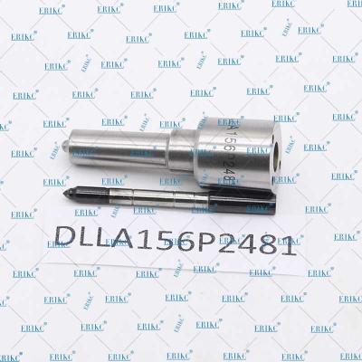 China ERIKC fuel oil nozzle DLLA156P2481 DLLA 156P 2481  common rail injector DLLA 156P2481 For 0445110687 for sale