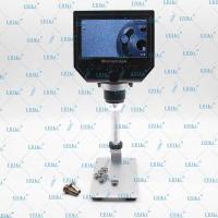 China ERIKC Digital Industrial Stereo Microscope 1080P LCD Screen 8 LED 6H Battery for sale