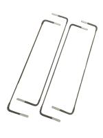 China M Type MoSi2 Heating Element Single or Multi-zone 1800°C 20 W/mK for sale