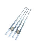 China U-Type MoSi2 Heating Element 1800C Electric Furnace Silicon Molybdenum Rod for sale