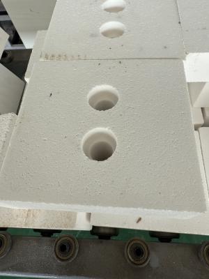 Cina Blocco di supporto in ceramica a doppio foro in vendita