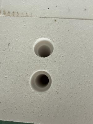 Cina Blocco di supporto in ceramica a doppio foro in vendita