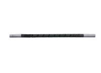 China Single-Thread SiC Heating Element 12mm Diameter 280mm Hot Zone 120mm Cold End for sale