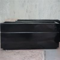 China Rectangular Fiberglass Planter Flower Pot Large for sale