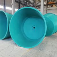 China Fiberglass Fish Hatchery Tank Round and Rectangular FRP Breeding Fish for sale