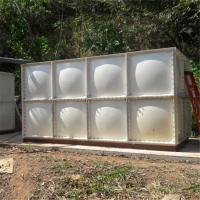 China SMC Modular Rectangular Storage Water Tank FRP for sale