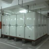 China SMC Modular Rectangular Storage Water Tank FRP for sale
