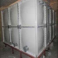 China SMC Modular Rectangular Storage Water Tank FRP for sale
