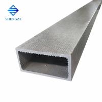 China Fiberglass Pultrusion Rectangular Tube FRP Rectangular Tube for sale