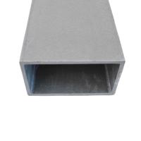 China Fiberglass Pultrusion Rectangular Tube FRP Rectangular Tube for sale