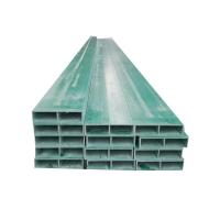 China Pole Fiberglass Rectangular FRP Square Tube for sale