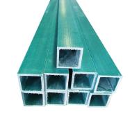 China Pole Fiberglass Rectangular FRP Square Tube for sale