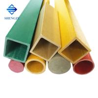 China Pultruded GRP Square Tube for sale