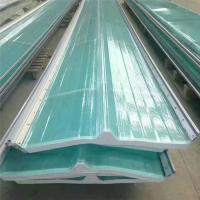China Clear Fiberglass GRP Corrugated Skylight Panel Roof for sale