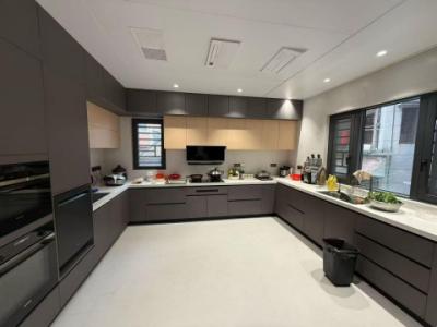 China Premium Handleless Modern Kitchen Cabinet Fronts for sale