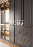 Quality Luxury Framed Glass & Molded Wardrobe Shutter Combo for sale