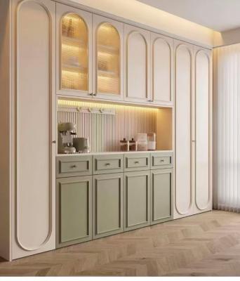 China French Arched Sideboard & Coffee Bar Cabinet Unit for sale