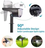 China RUYI 4W Waterproof Solar Spotlight 600lm for Garden Path Landscape Lighting 6-8H Charging for sale