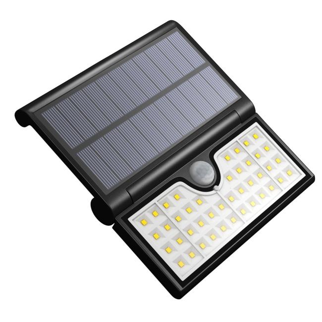 High Lumen Security 2w Outdoor Waterproof Foldable Super Bright Motion Sensor 42 Led Solar Wall Light