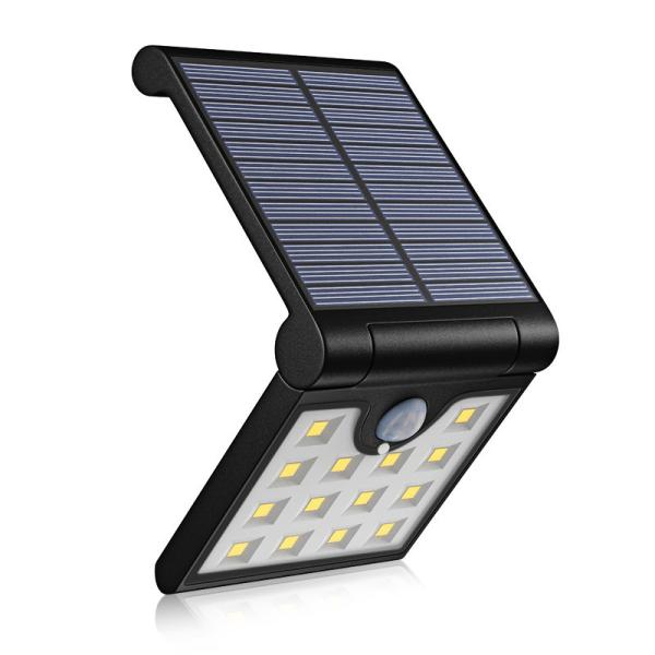 Quality IP65 Weatherproof Solar Garden Light with 1W PET Laminated Solar Panel for sale