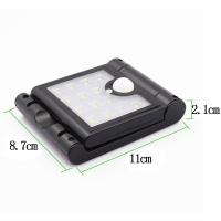 China Solar Garden Light 150LM Motion Sensor 14LED SMD2835 IP65 ABS PC Outdoor Lamp for sale