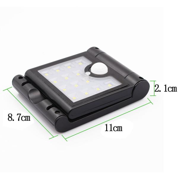 Quality IP65 Weatherproof Solar Garden Light with 1W PET Laminated Solar Panel for sale
