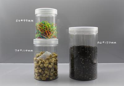 Cina l'ampia plastica della bocca della guarnizione 250g stona i contenitori dell'alimento per animali domestici dell'ANIMALE DOMESTICO di 99mm in vendita