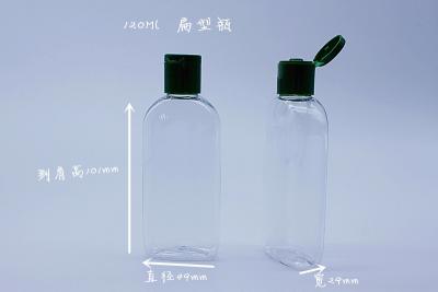 Cina Il prodotto disinfettante vuoto della piccola disinfezione 120ML imbottiglia la bottiglia dello spruzzo del lavaggio della mano in vendita