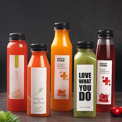 Cina bottiglie di plastica vuote della bevanda dell'animale domestico della bevanda di Juice Bottles 250Ml della radura 8oz in vendita